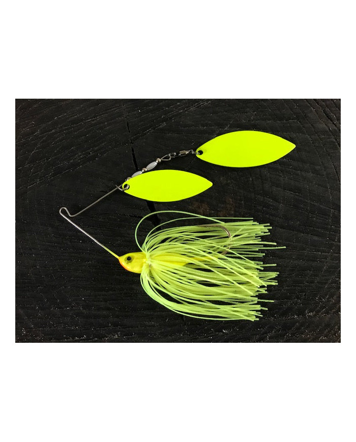 3/8oz Glimmer Series Spinnerbait (Double Willow) - Venom Lures Fishing